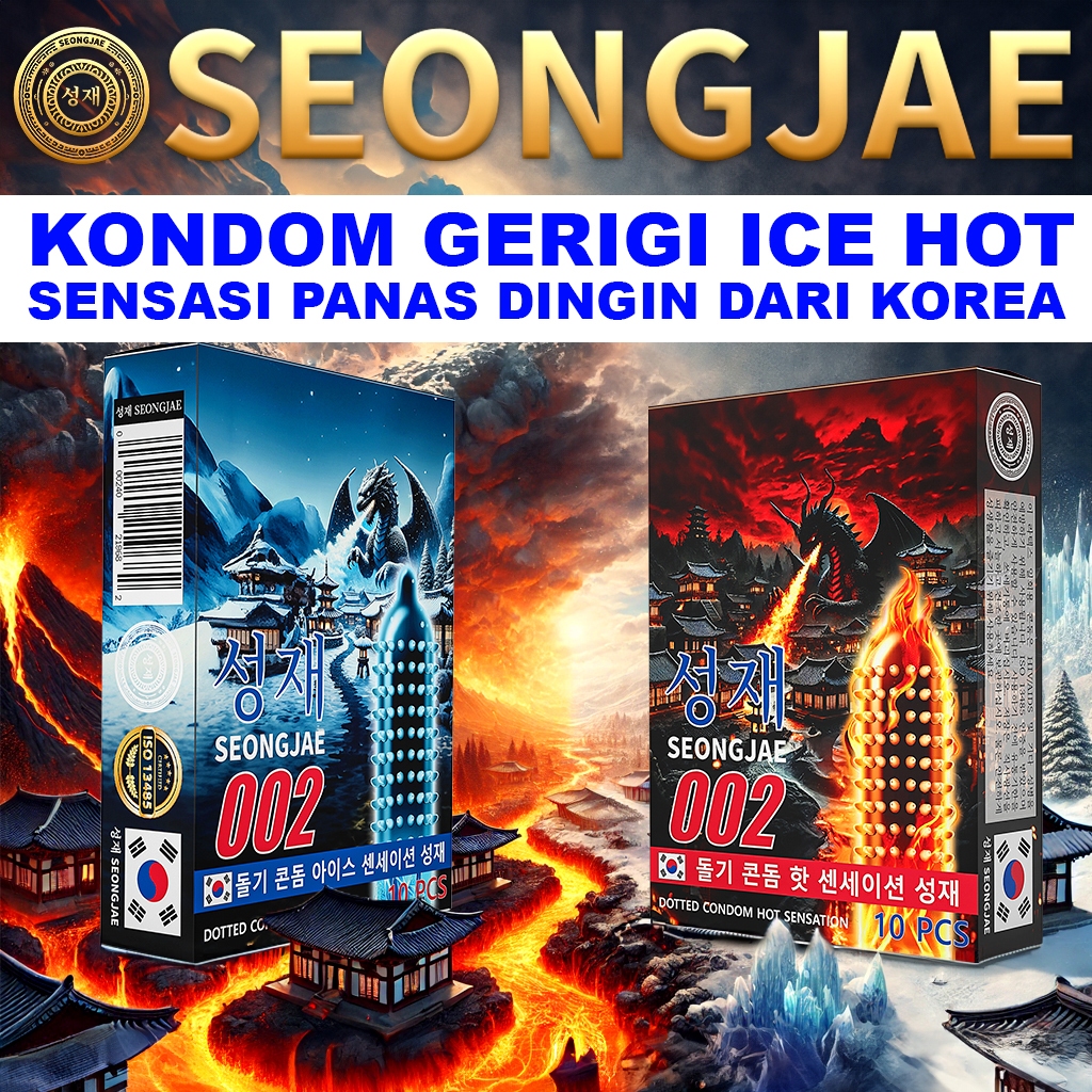 Jual Kondom Seongjae dengan sensasi Dingin dan Panas kualitas Korea - Condom with Cold and Hot ...