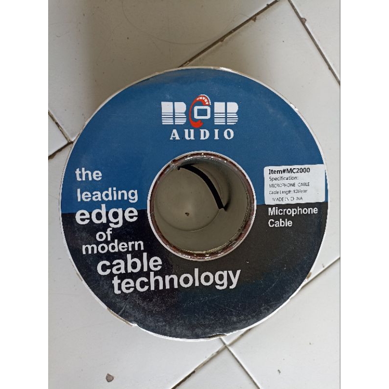 Jual BOB MC2000 AUDIO CABLE PANJANG 80METER | Shopee Indonesia