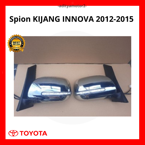 Jual SPION TOYOTA KIJANG INNOVA 2012 - 2015 SPION KOMPLIT KIJANG INNOVA ...