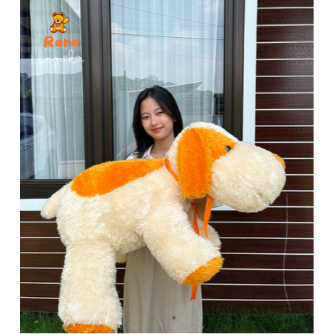 Jual BONEKA ANJING GOOFY LYING DOG SNI JUMBO 1 METER | Shopee Indonesia