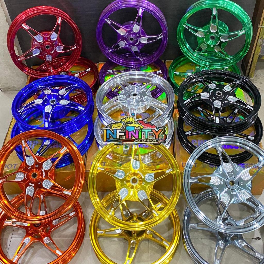 Jual VELG DELKEVIC K-SPEED MIO SPORTY AEROX NEW/OLD MIO M3 BEAT/SCOOPY ...