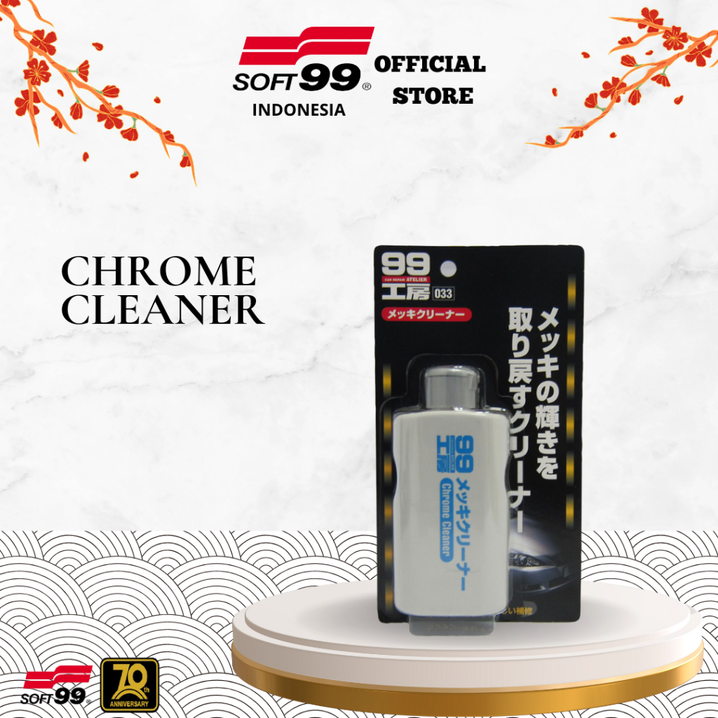 Jual SOFT 99 Chrome Cleaner Pembersih Lapisan Chrome | Shopee Indonesia