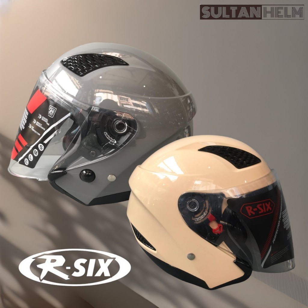 Jual Helm Half Face Rsix Kirana Dewasa Untuk Pria Dan Wanita Hijab ...