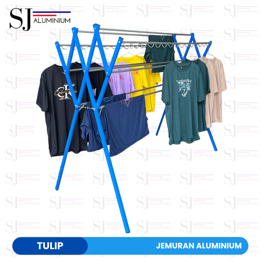 Jual Jemuran Aluminium TULIP - Jemuran Baju & Pakaian - Jemuran Handuk ...