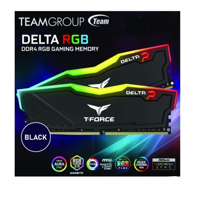 Jual Team Group T-Force Delta RGB 16GB DDR4 3200MHz Kit | Shopee Indonesia