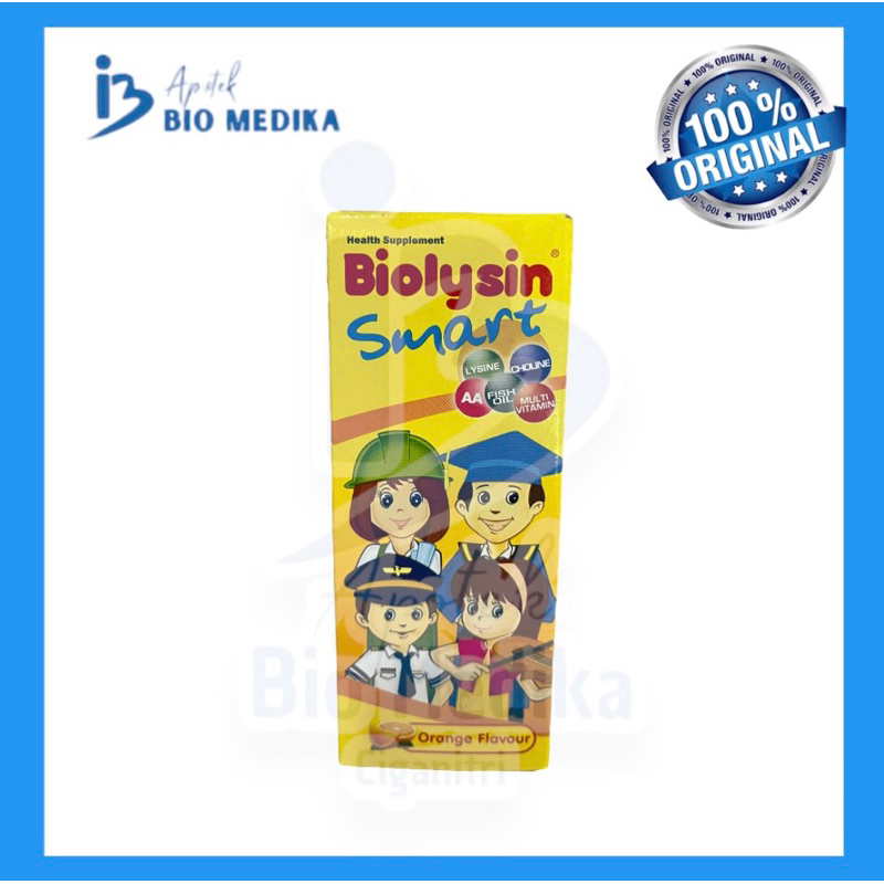 Jual BIOLYSIN SMART SIRUP | Shopee Indonesia