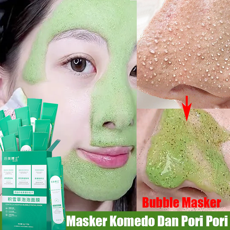 Jual Masker Komedo Dan Pori Pori Wajah Masker Pembersih Komedo Bubble ...