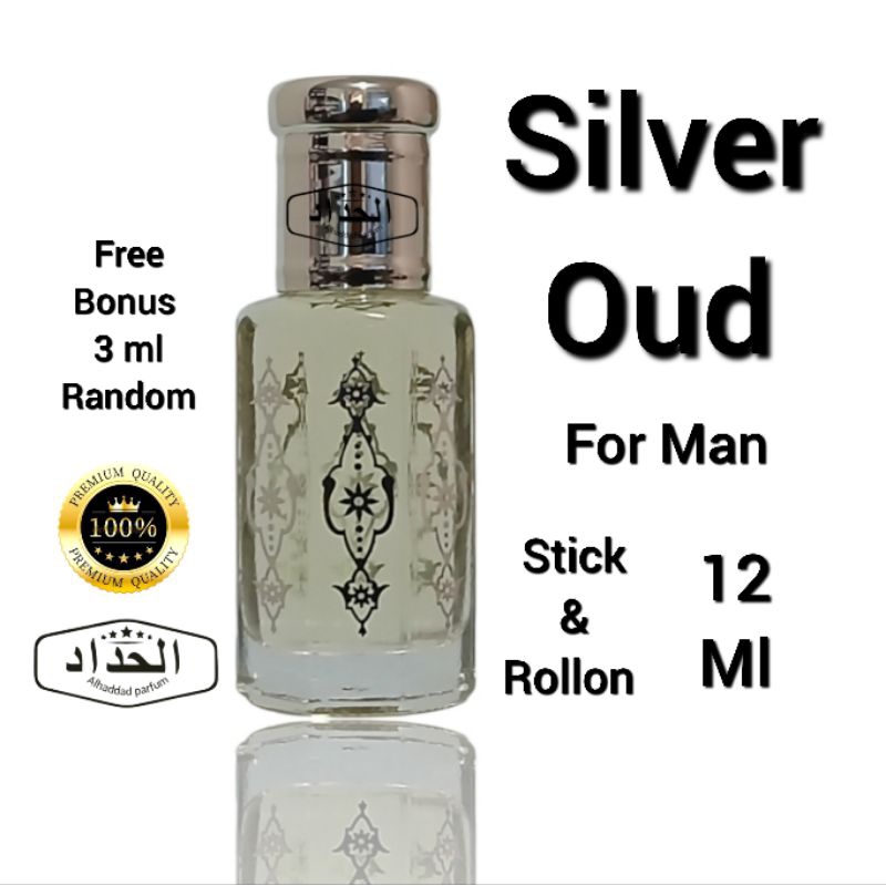Jual Silver Oud ( for man ) by Alhaddad parfum | Shopee Indonesia