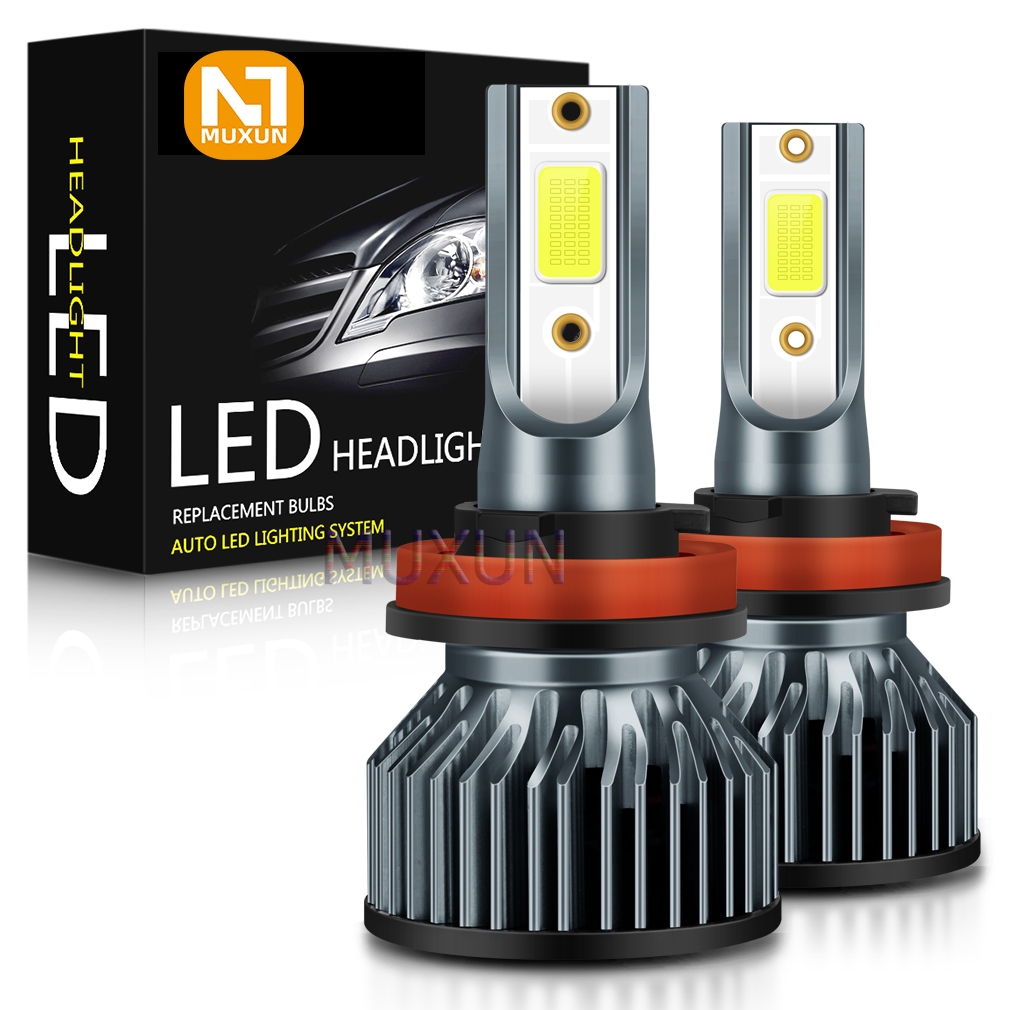 Jual 2 PCS Bohlam Lampu Depan LED Mobil H4 H11 (H16JP) 100W/Pasang ...