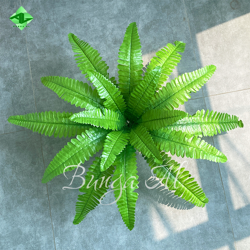 Jual Pakis imitiasi bunga boston artificial hiasan dekorasi sudut ruang ...