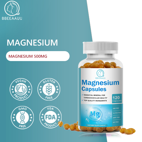 Jual BBEEAAUU Magnesium Glycinate 500mg Mendukung Kesehatan Otot ...