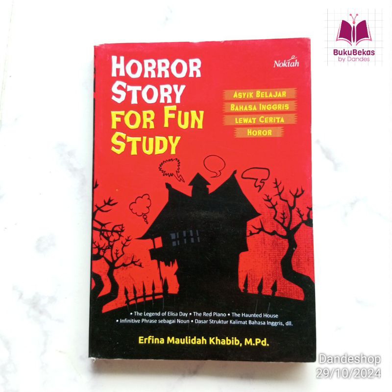 Jual Horror Story For Fun Study - Buku asyik belajar bahasa Inggris ...