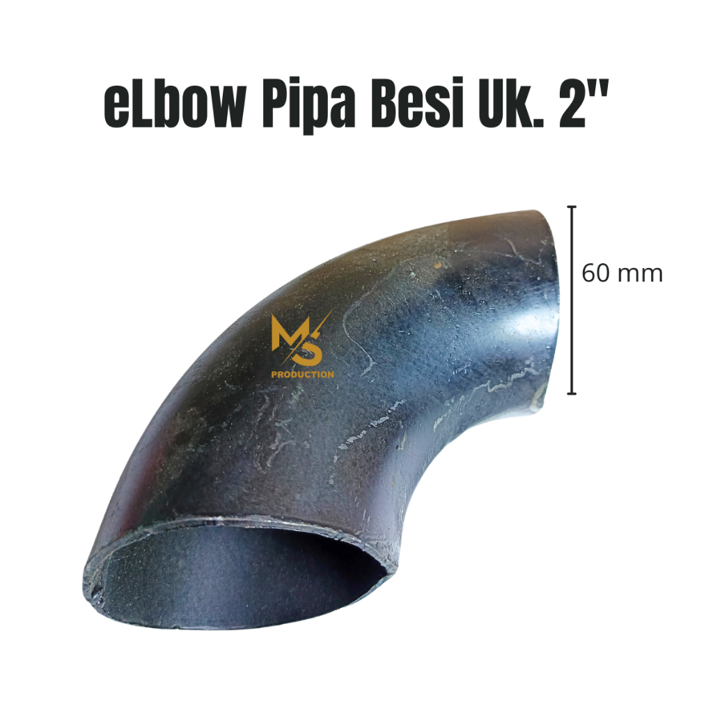 Jual Elbow Besi Pipa Las Uk 2 inch Elbo Lbow Keni Knee Pipa Las ...