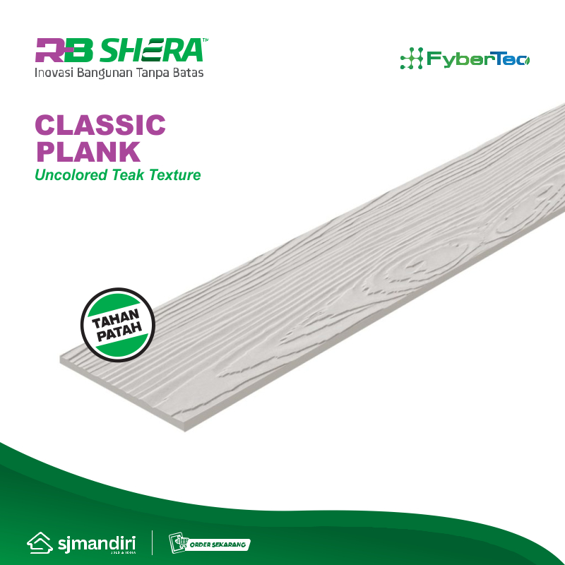 Jual RB SHERA Classic Plank Teak Texture Panjang 3 Meter & 4 Meter ...