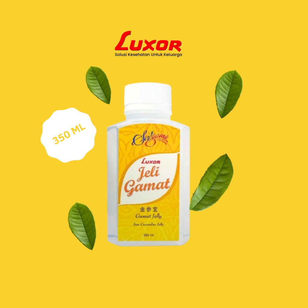 Jual LUXOR JELIGAMAT / LUXOR 350ML / LUXOR JELLY GAMAT TERIPANG LAUT ...