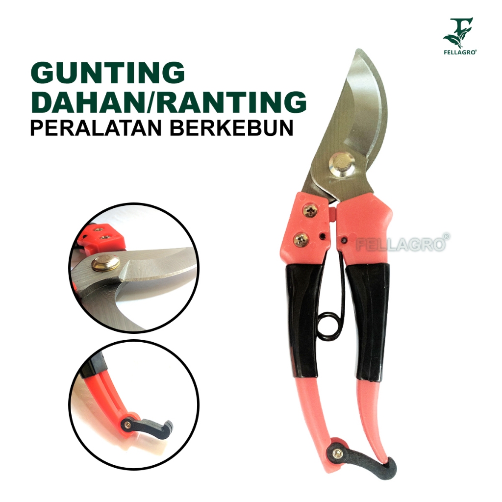 Jual FELLAGRO GARDEN TOOLS GUNTING DAHAN ATAU RANTING KAYU UNTUK ...