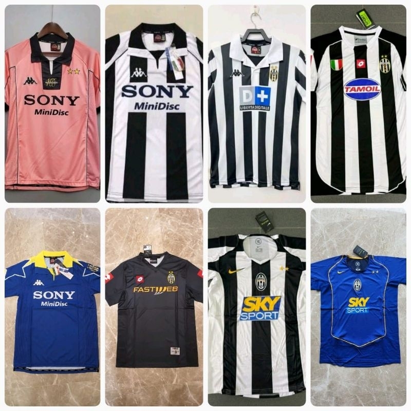 Jual KATALOG LIVE RETRO JERSEY BOLA J U P E KLASIK VINTAGE GRADE ORI ...