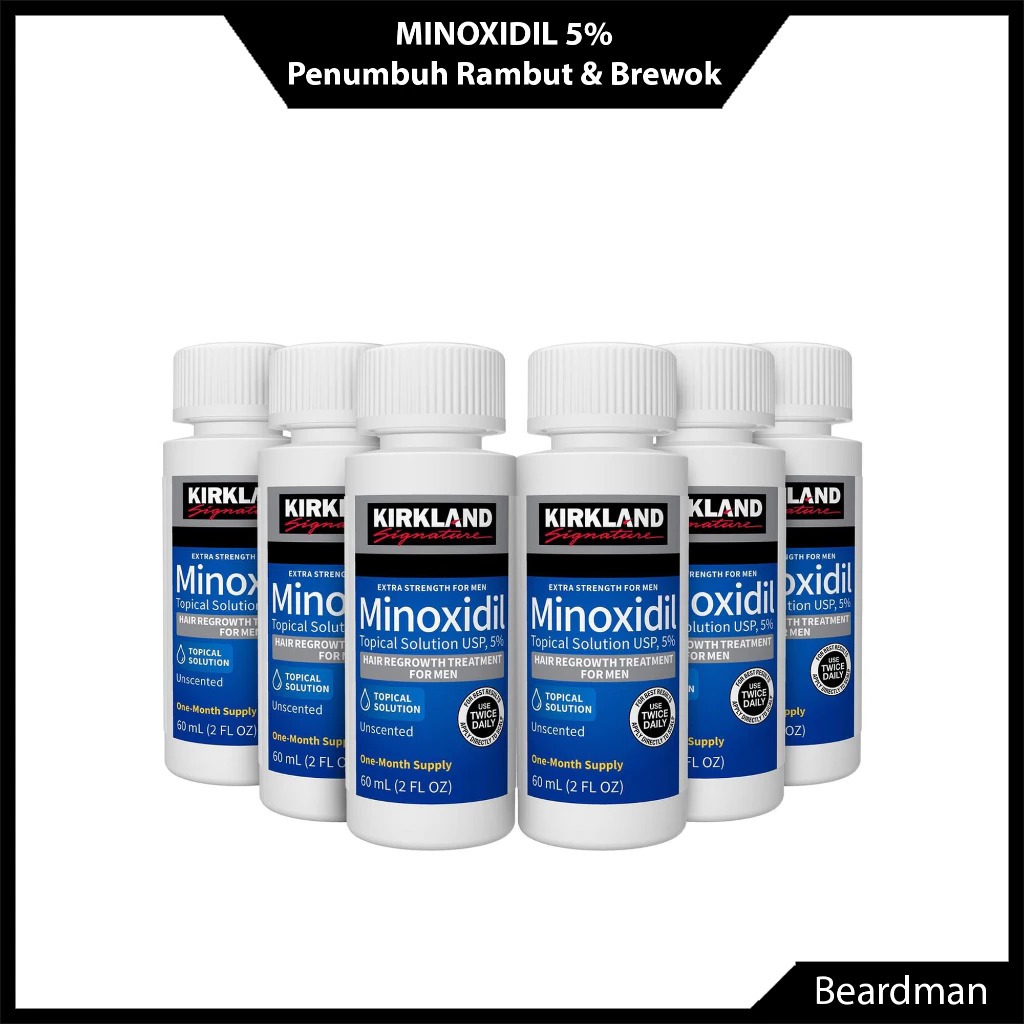 Jual Kirkland Minoxidil Minoxidil 5% Kirkland Minoxidil Original Costco ...