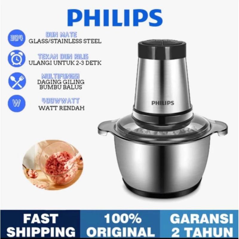 Jual Chopper Philips Serbaguna 400 Watt /220V Blender Multifungsi ...