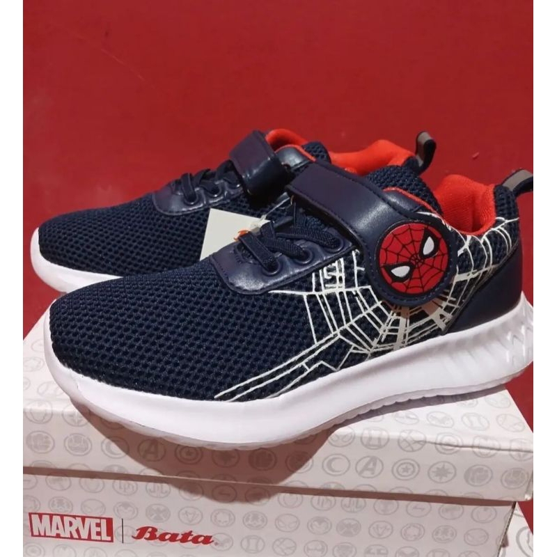 Jual Sepatu Anak Laki-Laki BATA MARVEL SPIDERMAN ORIGINAL | Shopee ...