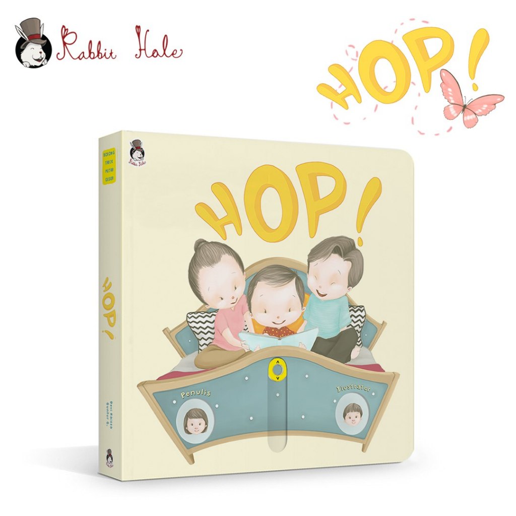 Jual Rabbit Hole Buku HOP soft busy book bayi 0 6 bulan edukasi anak 1 ...