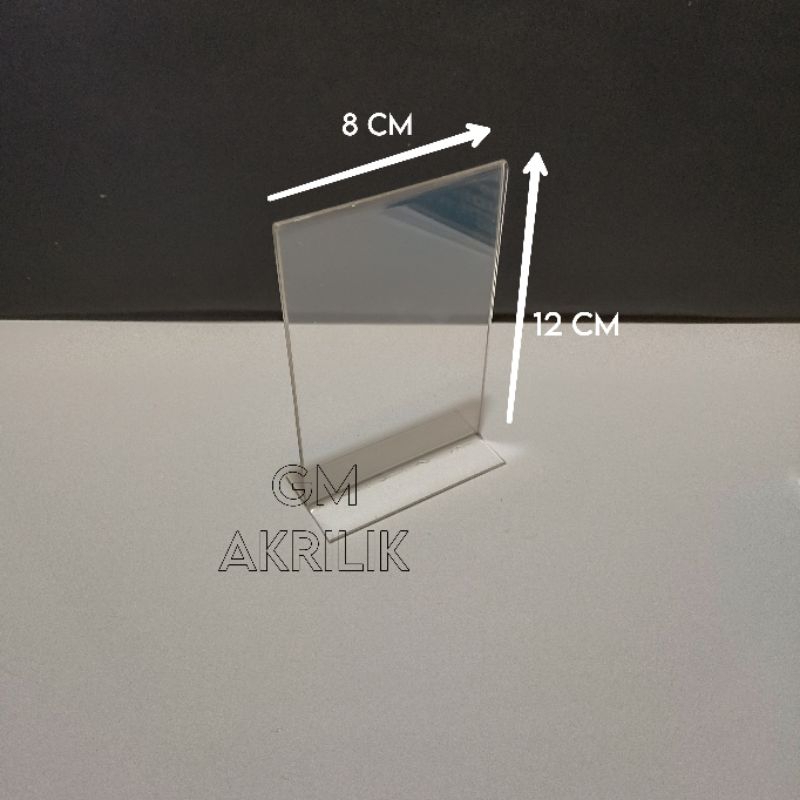 Jual AKRILIK BENING NOMOR MEJA | QRIS | BROSUR | BARCODE | UK A5/A6 ...