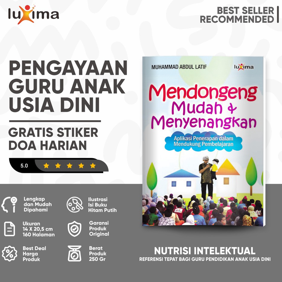 Jual Terbatas Mendongeng Mudah dan Menyenangkan Seri Pengayaan Guru ...