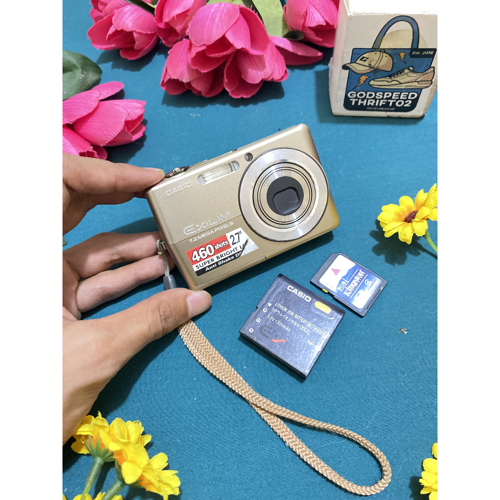 Jual Camera Digital Casio Exlim EX-Z700 Anti Shake DSP 7.2 MegaPixels | Shopee Indonesia
