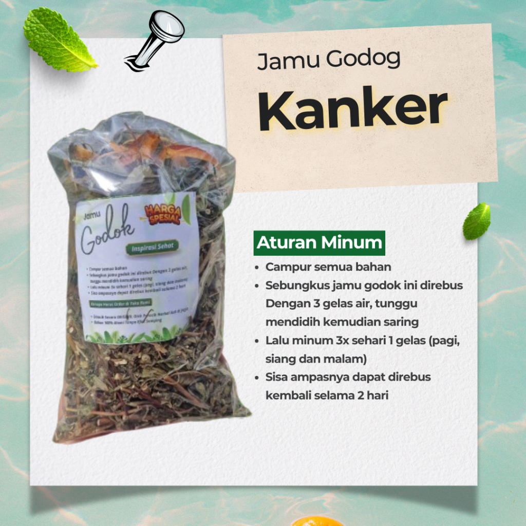 Jual Jamu Godok Kanker / Tumor / Kista / Myom - Jamu Antikanker A ...