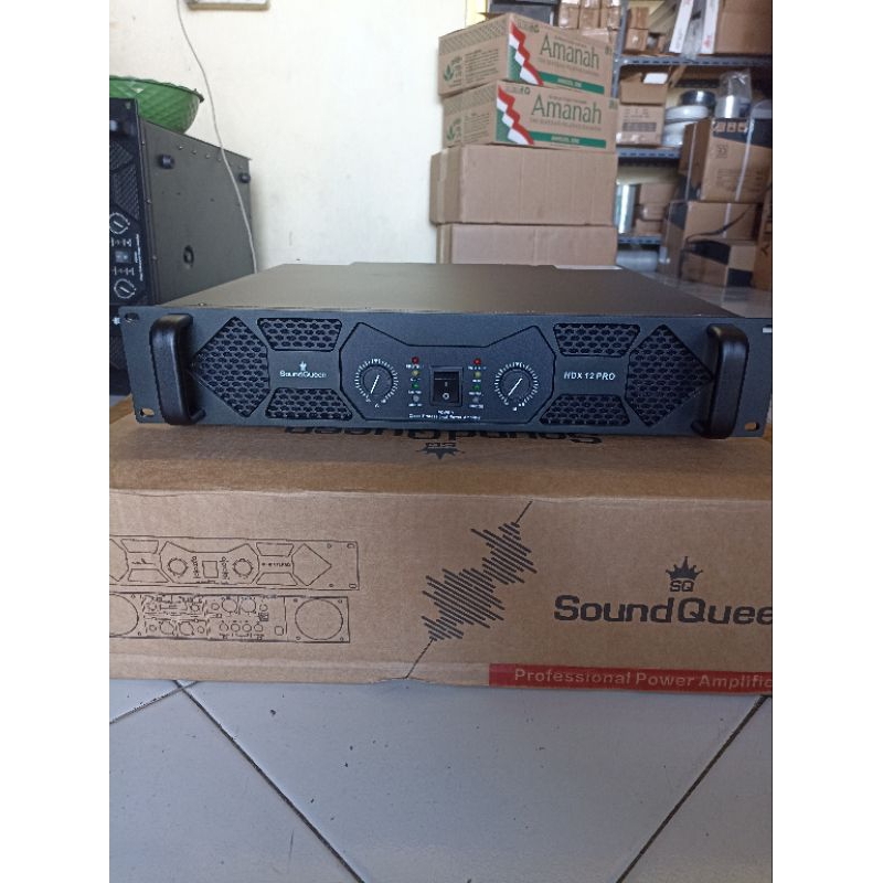 Jual SOUNDQUEEN POWER AMPLIFIER HDX 12 PRO | Shopee Indonesia