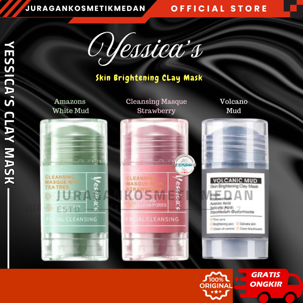 Jual YESSICA'S CLAY STICK MASK 50GR YESSICA MSKER STICK TEA TREE ...