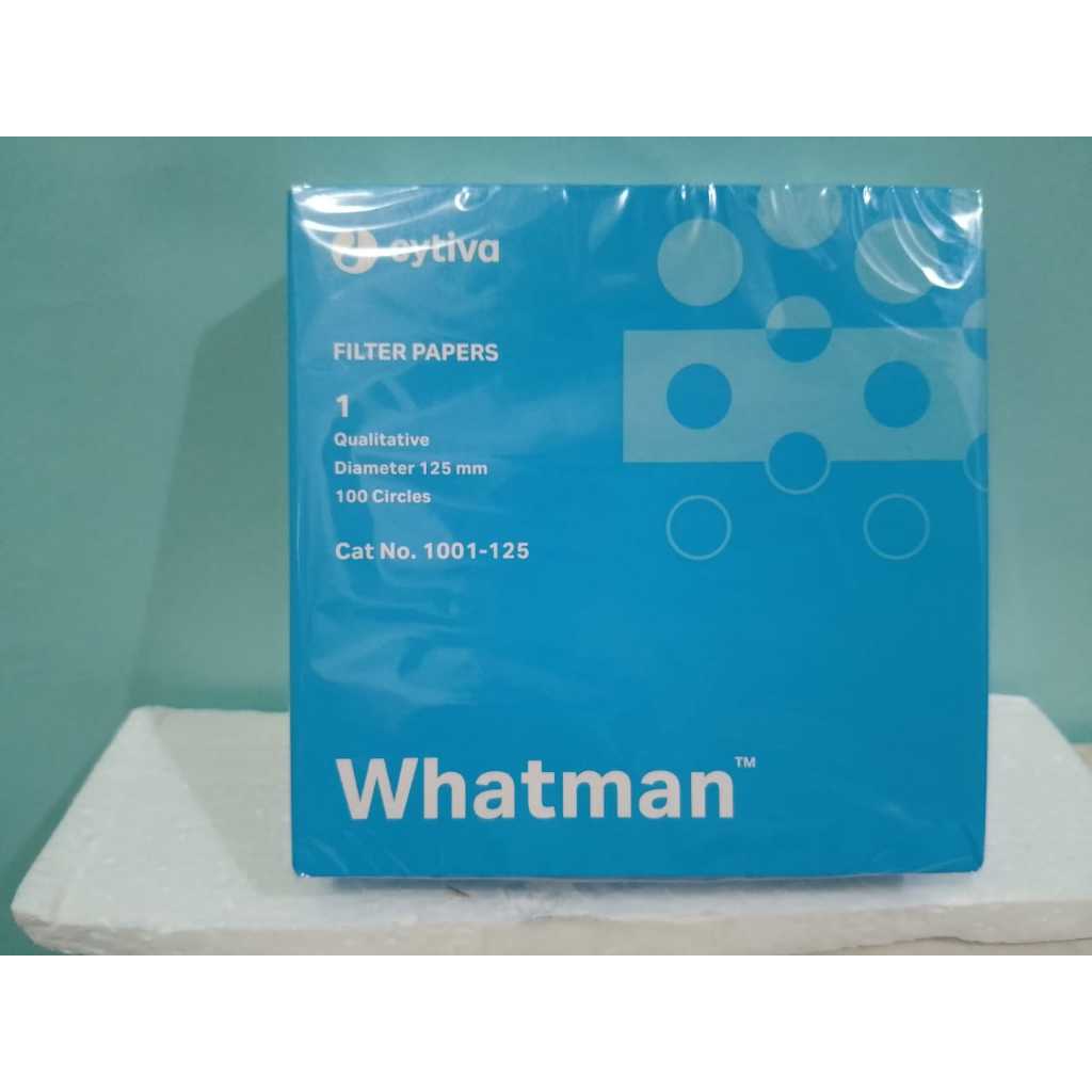 Jual Kertas Saring Whatman No. 1 Dia.125 mm. Filter Paper Whatman No.1 ...