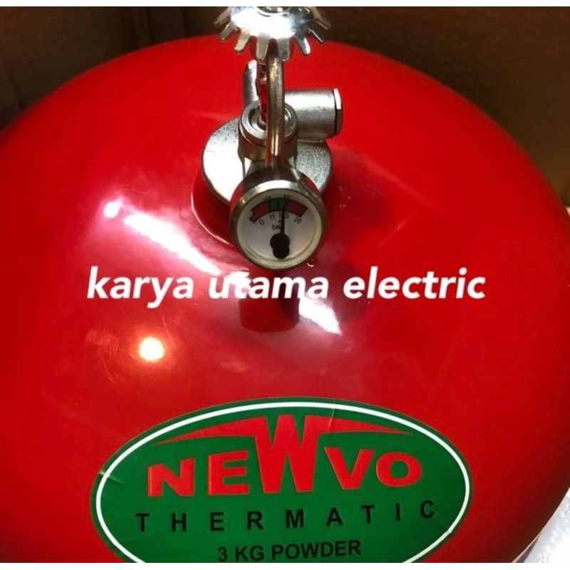 Jual apar thermatic 3kg newvo liquid gas bersih halotron alat pemadam ...