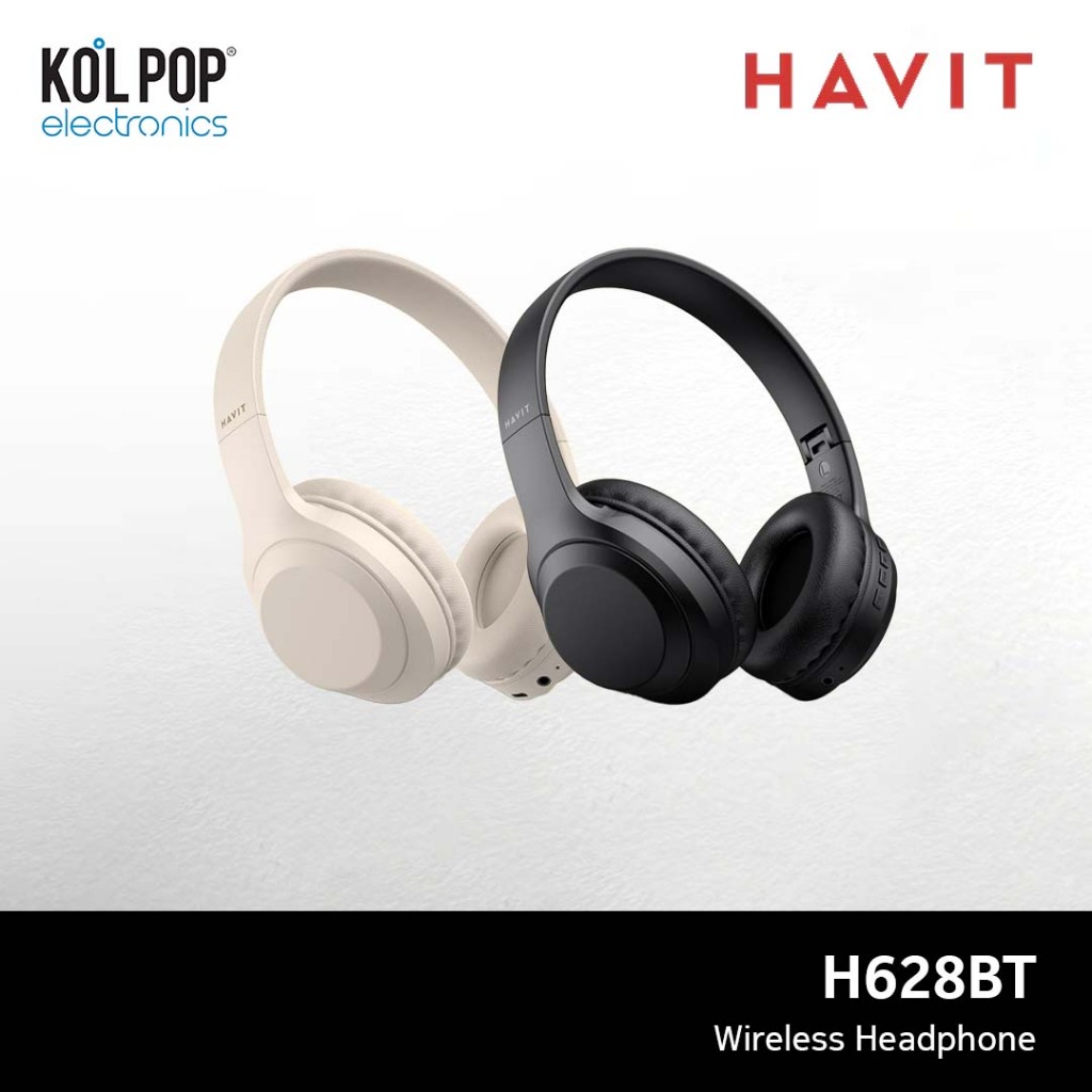 Jual Havit H628BT Wireless Bluetooth 5.3 Headphones Excellent Sound Quality with Long Battery ...