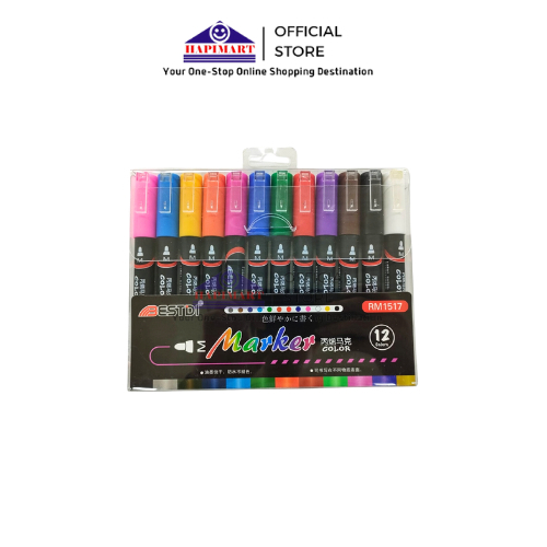 Jual Spidol Aklirik/Spidol Art Marker/Acrylic Marker Multifungsi Paint ...