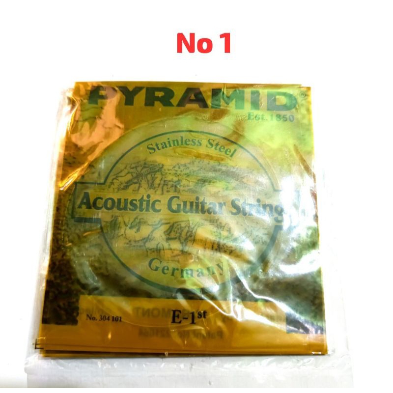 Jual Senar Gitar No 1 Isi 12 pc | Shopee Indonesia