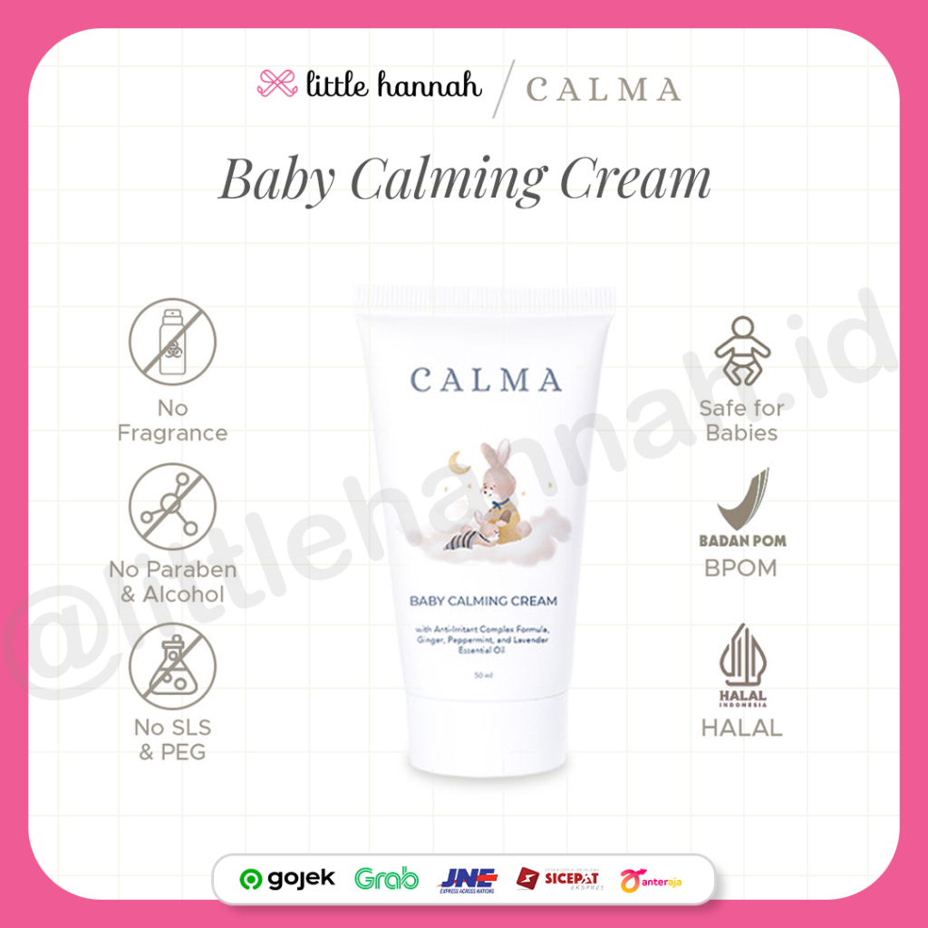 Jual CALMA BABY Calming Cream / Krim Hangat Bayi / Baby Tummy Rub Cream ...