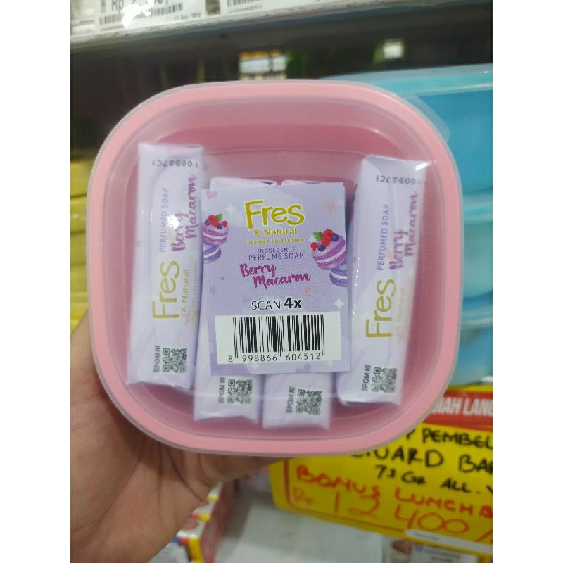 Jual fresh sabun mandi 4x gratis lunch box cantik | Shopee Indonesia