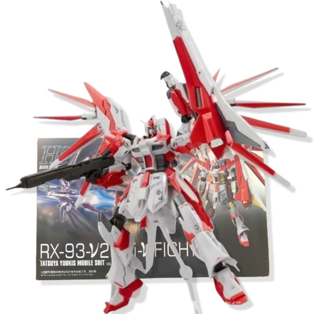 Jual XFS HGBF Hi Nu Fighter Vrabe RED XFS Plamo HG 1/144 RX-93-V2V ...