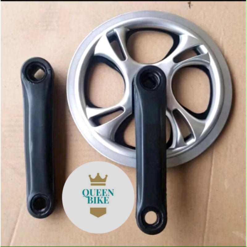 Jual Crank Set Tengah Sepeda Gir Ger Piringan Tengah Konterlis As Kotak ...