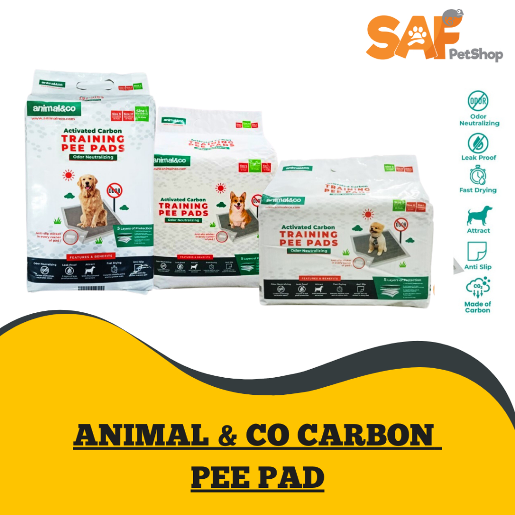 Jual Animal&Co Carbon Underpad / Training Pad Anjing | Shopee Indonesia