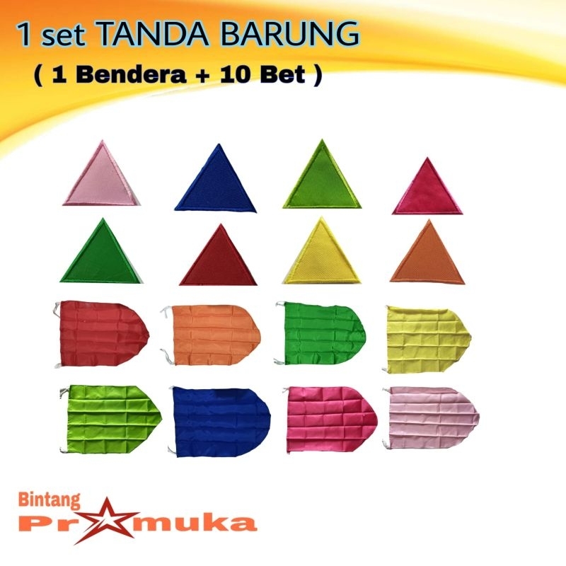 Jual TANDA BARUNG PRAMUKA 1 SET / BENDERA BARUNG BET BARUNG | Shopee ...