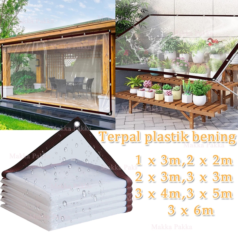 Jual terpal plastik bening /plastik UV green house /tebal plastik ...