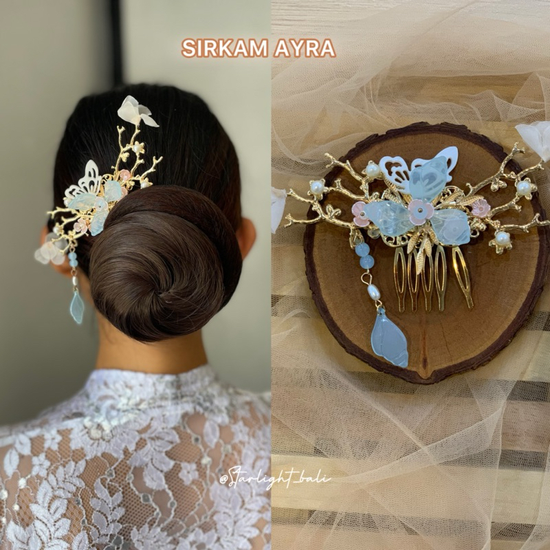 Jual Sirkam Ayra / Sirkam Sanggul / Hiasan Hairdo | Shopee Indonesia