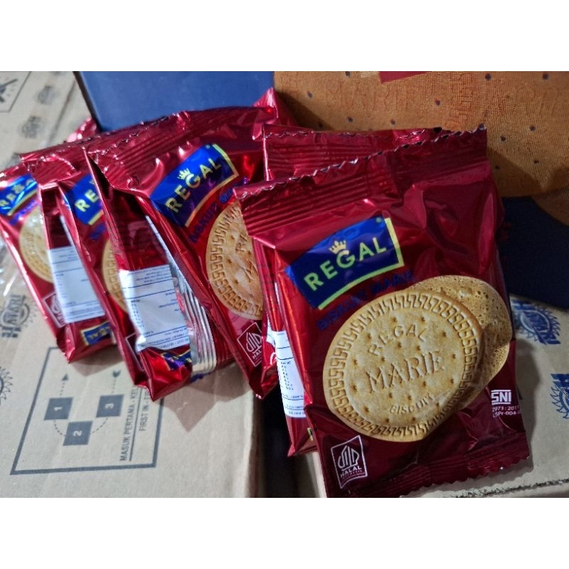 Jual REGAL MARIE MINI 1 RENTENG ISI 10 BUNGKUS | Shopee Indonesia
