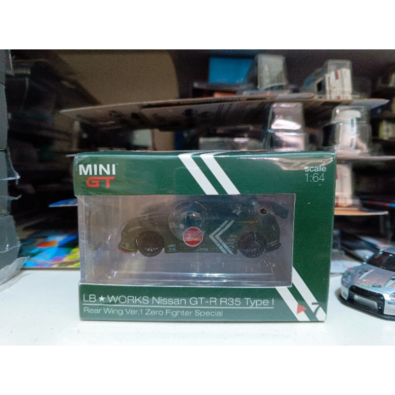 Jual Mini GT 07 LBWK R35 Zero Fighter High Wing | Shopee Indonesia