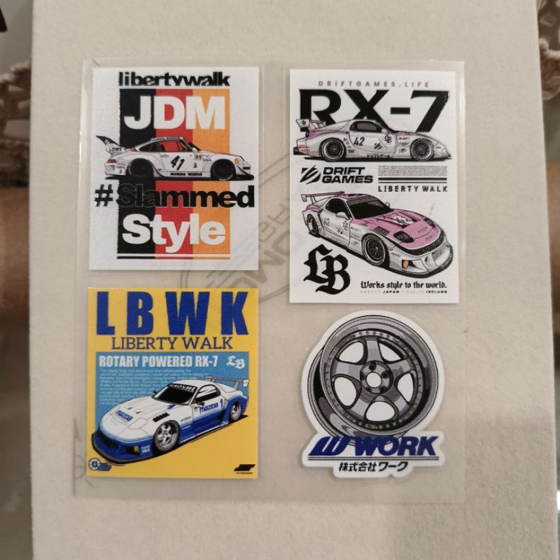 Jual Sticker JDM LBWK Work Meister | Shopee Indonesia