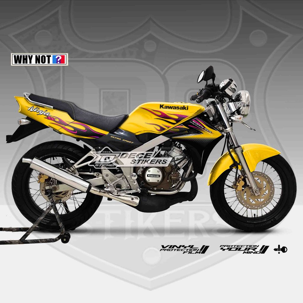 Jual striping transparan kawasaki ninja ss | Shopee Indonesia