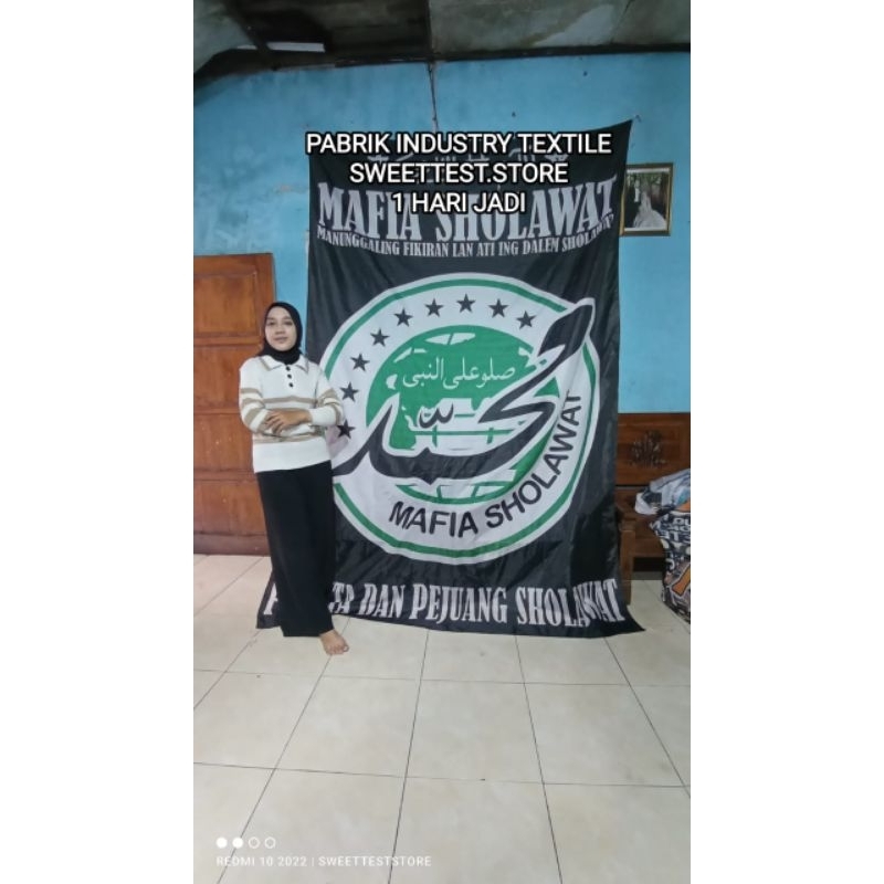Jual BEST SELLER + READY STOK, FREE STICKER, LOGO DESAIN SHOLAWAT ...