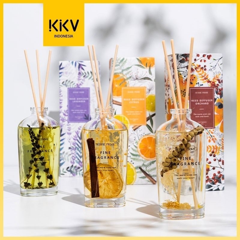 Jual KKV Sense More Reed Diffuser Floral Scent Pengharum Ruangan Aroma ...